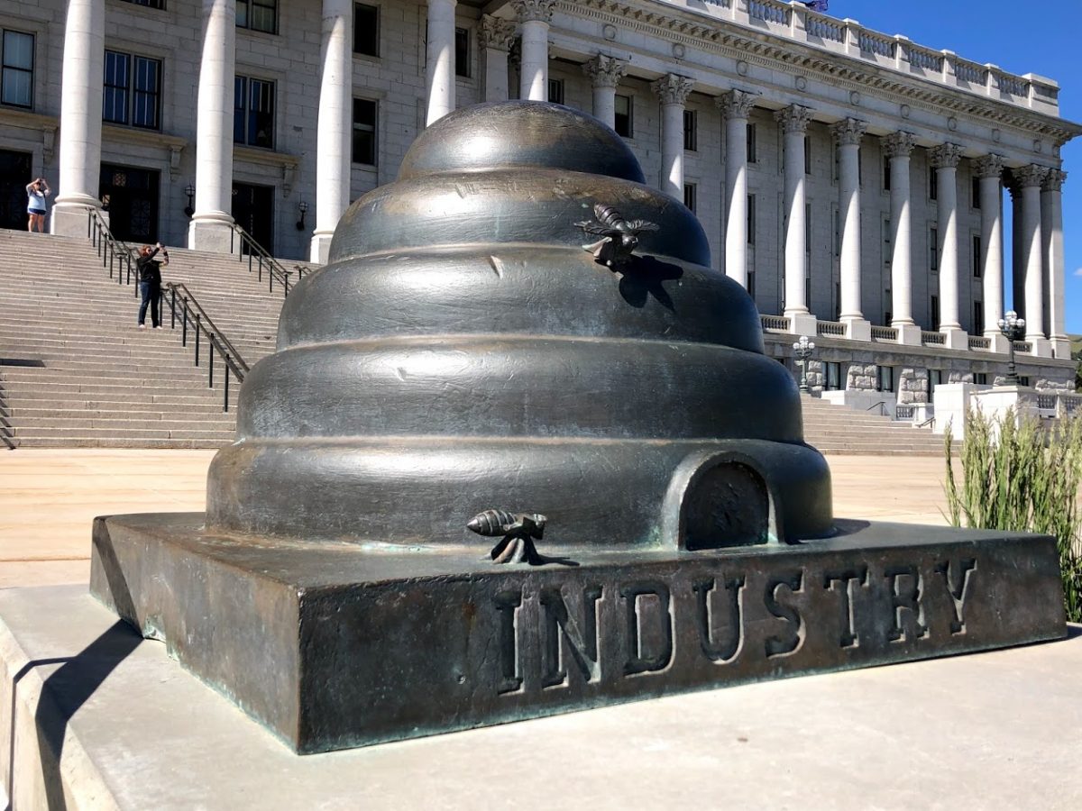 bee hive sculpture | Travel Thru History